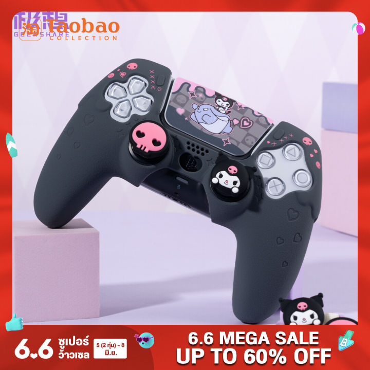 เคสซิลิโคนมือจับ ps5เคสป้องกันจอยเกมส์ nspro เคสนิ่มหุ้มทั้งเครื่องกันกระแทกกันฝุ่นลายการ์ตูน ...