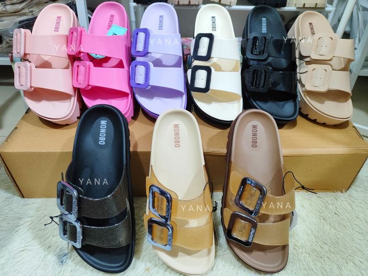 Monobo Super Jello 2 Two Strap | Super Jello Glitter Slippers | Lazada PH