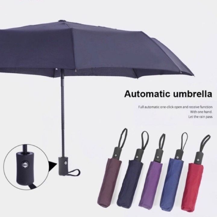 Automatic Umbrella easy to open and close Assorted colors and design ...