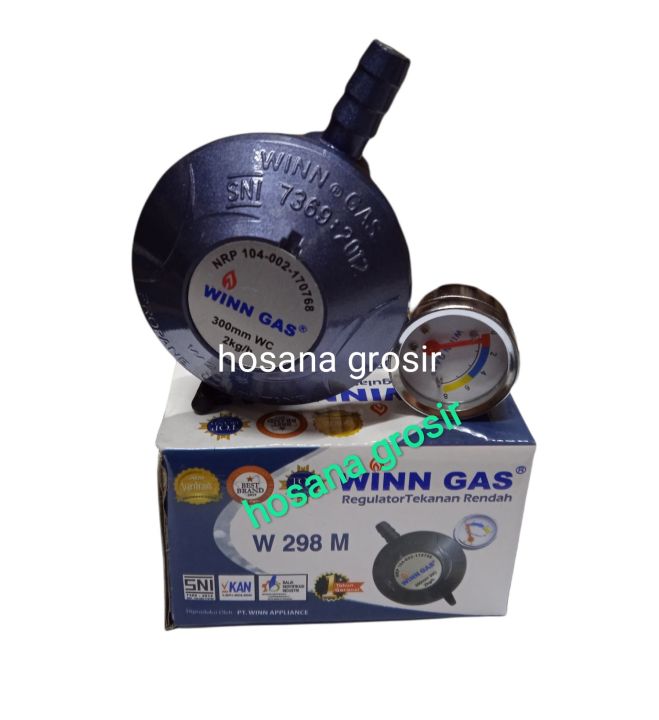 REGULATOR WIN GAS 298 METER / REGULATOR WIN GAS / KEPALA GAS WIN ...