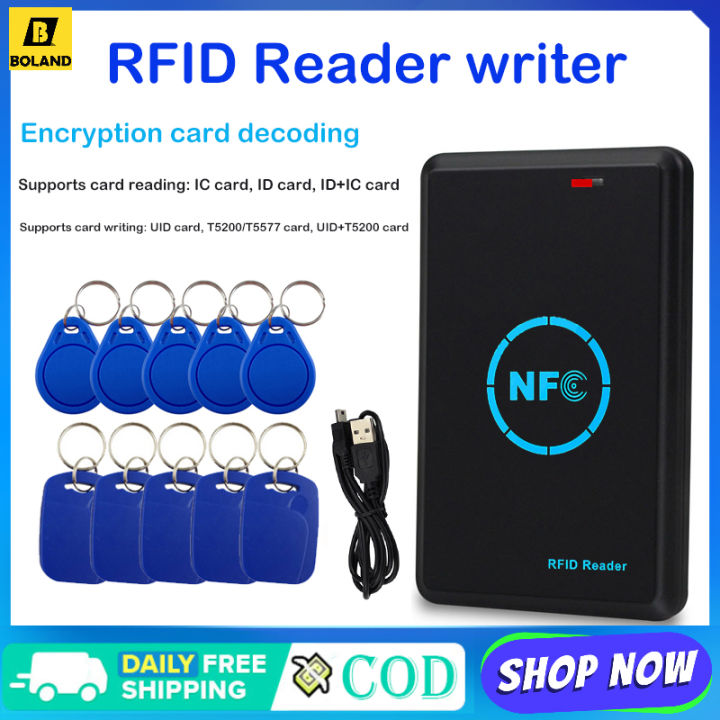 Boland Smart Copier 13.56Mhz Key Ecryption Decoding Reader 125Khz T5577 ...