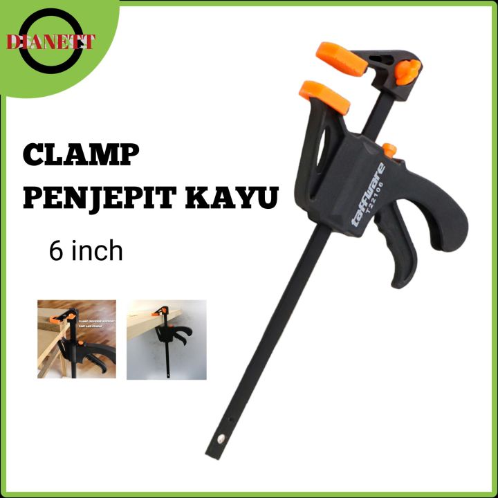 Clamp Penjepit Kayu F 6 Inch | Lazada Indonesia