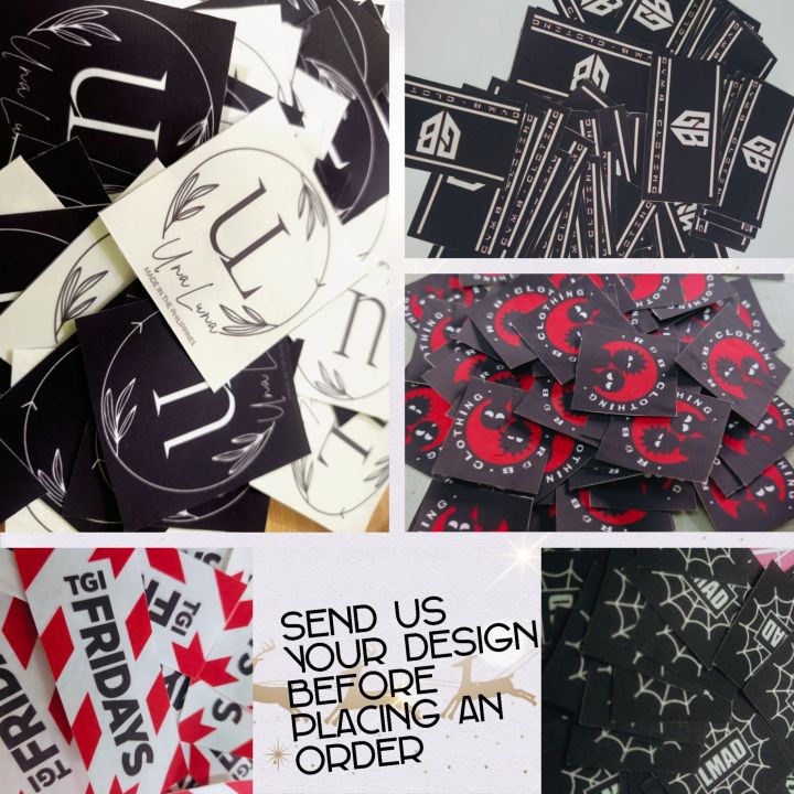 Etiketa High Quality (Iron on Etiketa) | Lazada PH