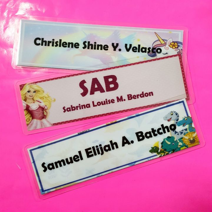 Name plates on PVC card or Hard Lamination | Lazada PH