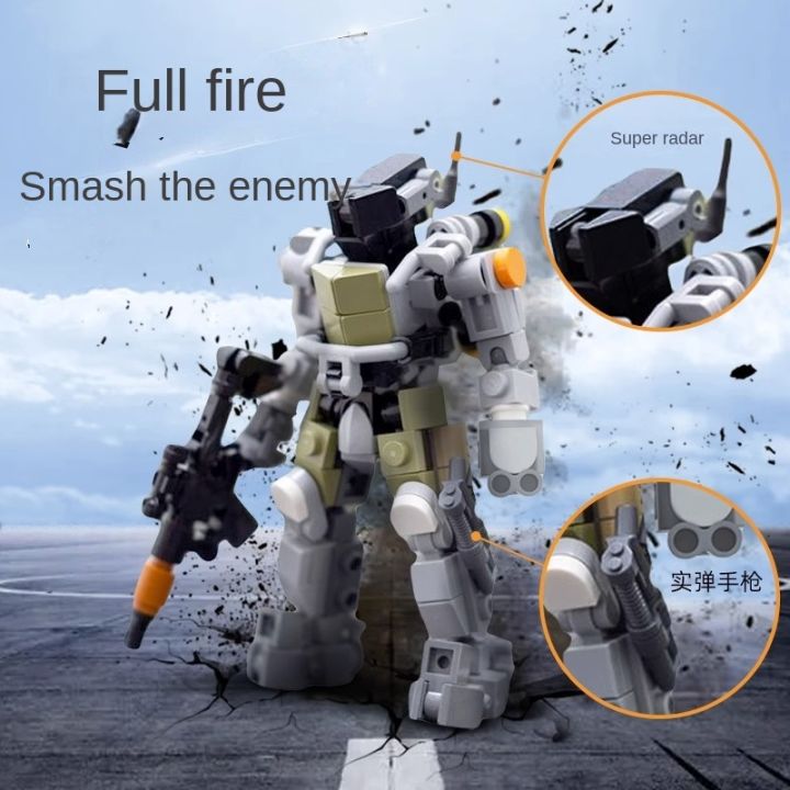 Exoskeleton Robot Mech Warrior Small Ornament Piece Toy Ornament Boy ...