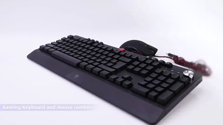 LANGTU V9000 Wired Gaming Keyboard and Mouse Combo RGB Backlit Keyboard ...