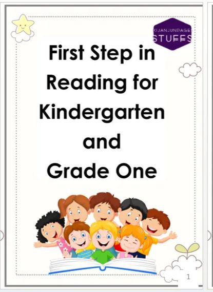 First Step in Reading for Kindergarten and Grade 1 | Lazada PH