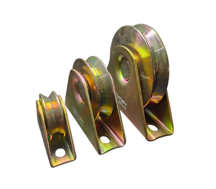Roda Pintu Pagar Besi Roda Pagar Model U & V Roda Besi Pagar Roda Rel ...