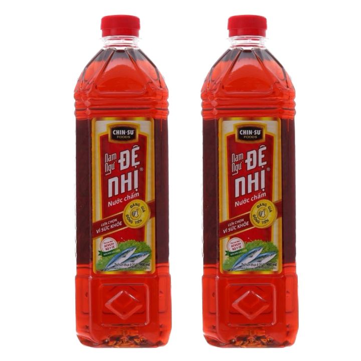 [ NƯỚC MẮM NGON] Combo 2 chai ( mỗi chai 900ml) nước mắm Nam Ngư Đệ Nhị ...