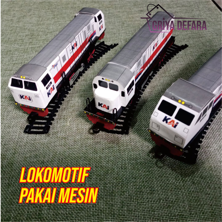 GRIYADEFARA LOKOMOTIF PAKAI MESIN CC 201 CC 203 CC 206 LOKOMOTIF DENGAN ...