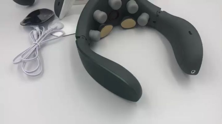 Máy Matxa Cổ Gáy Xung Điện Thông Minh Giảm Đau Với 7 Đầu Massage Vượt ...