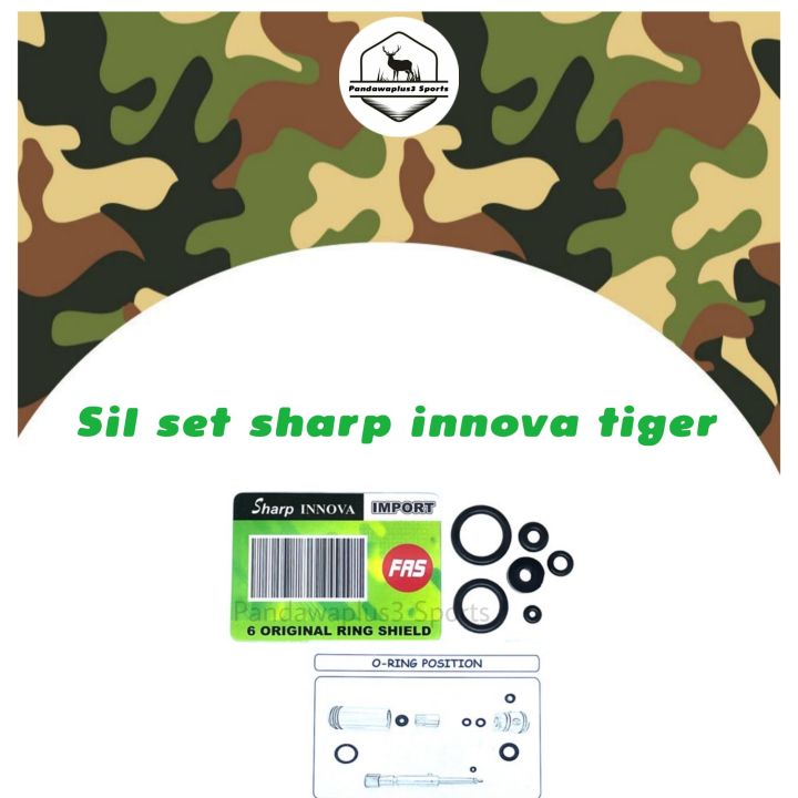 Sil set sharp innova tiger phoenix tabung kecil OD22 - oring set uklik ...