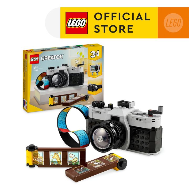 LEGO Creator 31147 Retro Camera 3in1 Toy (261 Pieces) | Lazada PH
