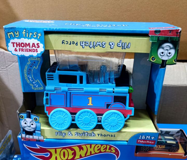 Thomas & Friends Flip & Switch โทมัส รถพลิกกลับด้านได้ พลิกกลับจะเป็น ...