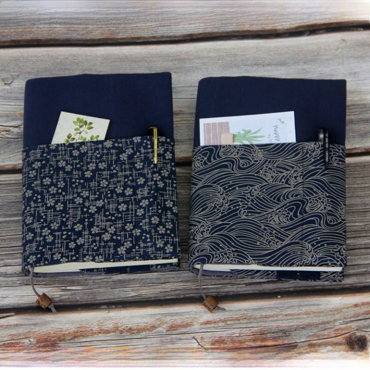 Adjustable Book Cover A5 A6 32 16 16 Open A4 with Pocket Storage Cotton ...