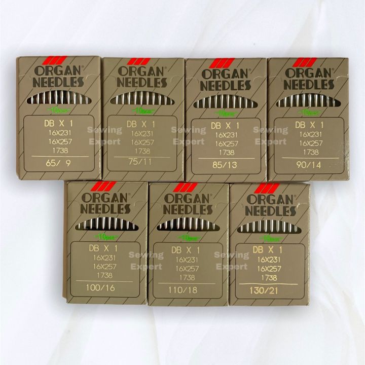 JARUM ORGAN DB X 1 Mesin jahit High speed Industri Typical Juki Singer Brother DBX1 highspeed ...