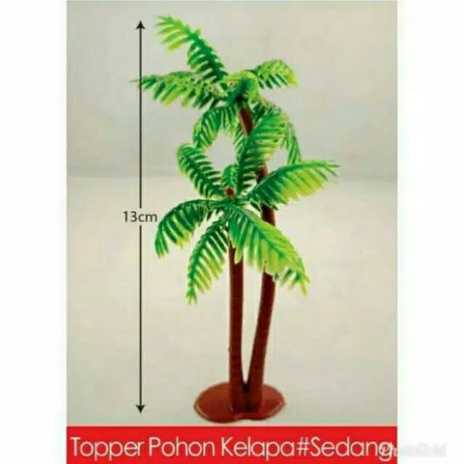 topper kue pohon kelapa | Lazada Indonesia