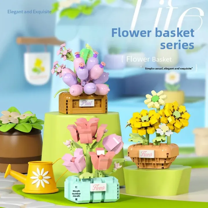 Small Boxed Mini Particle Building Blocks DIY Kit Compatible with Lego ...