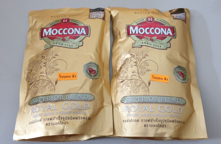 Moccona Royal Gold Instant Coffee กาแฟ มอคโคน่า เอสเปรสโซ่ ขนาด 120 กรัม | Lazada.co.th