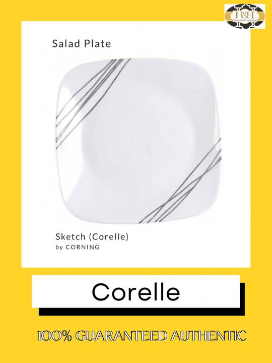 Corelle Indicidual Square Salad Plates Collection (Some new, gently ...