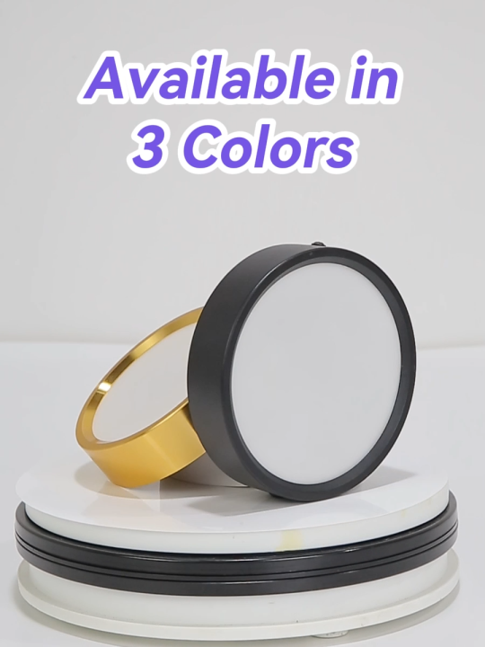 CANMEIJIA Pin Lights LED for Ceiling Tricolor Downlight Surface Mounted ...