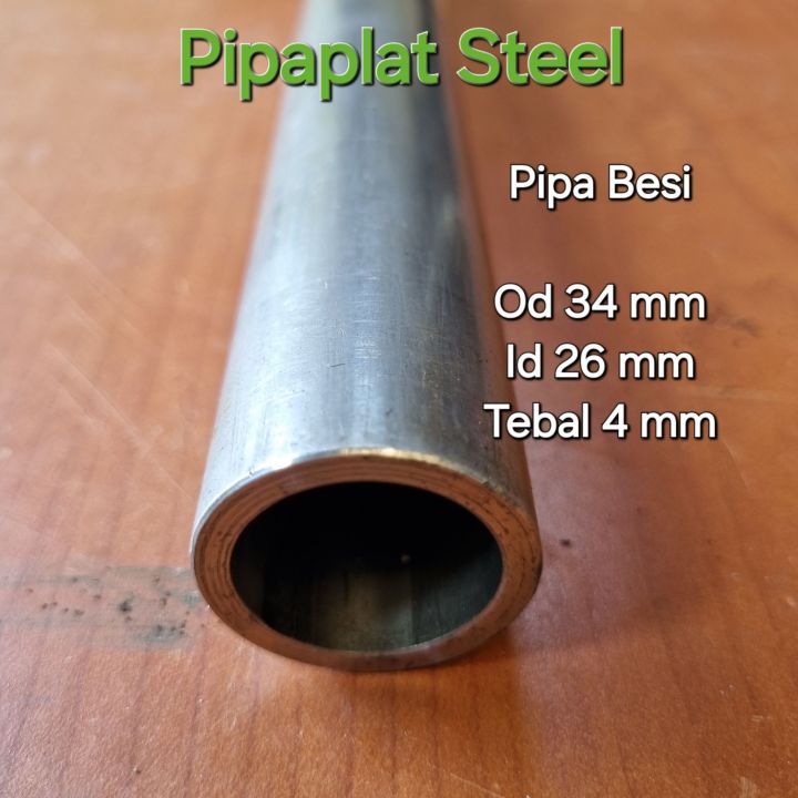 Pipa Besi Od 34 mm Id 26 mm Tebal 4 mm 25 cm | Lazada Indonesia