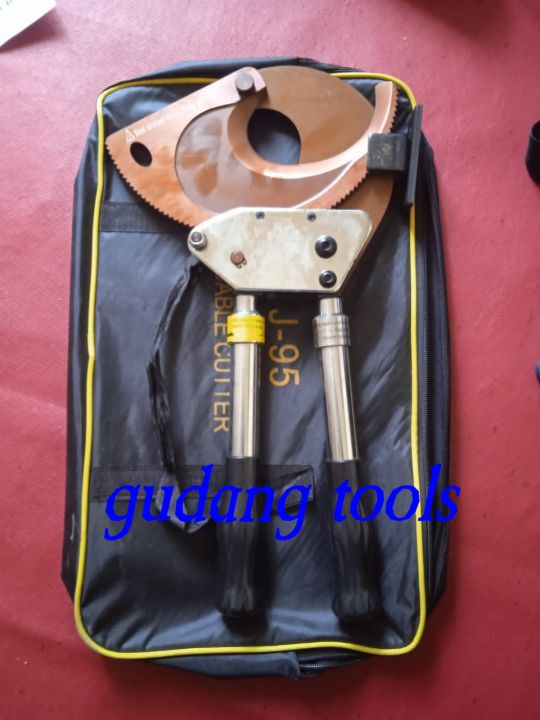 Gunting kabel/tang potong kabel J95 Ratchet cable cutter | Lazada Indonesia