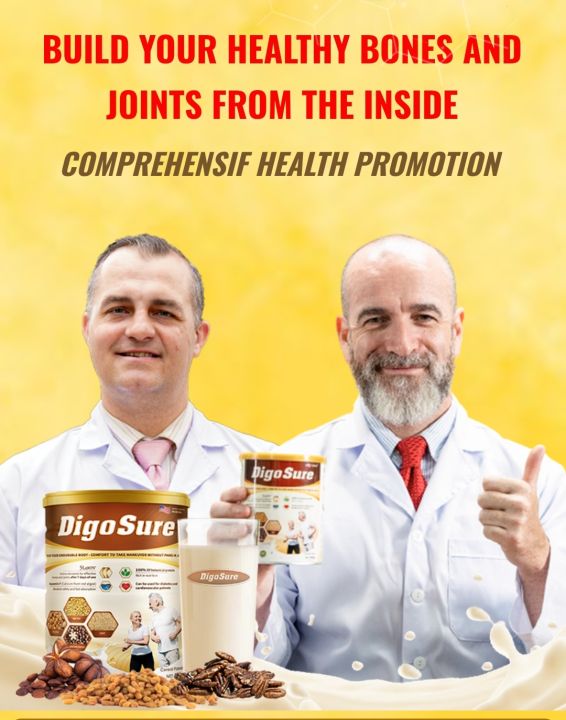 DIGOSURE NUT MILK 400g- With complete nutrition for people with bone ...