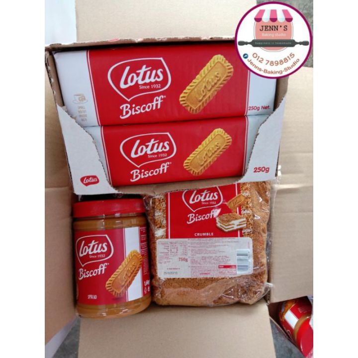 [FastShip🇲🇾] Lotus Biscoff caramelished Biscuit Pack 250g Biscoff Crumble 750g Biscoff Snack ...