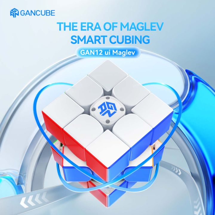 [GAN Official Store]GAN12 ui Maglev Smart Cube 3×3 Magnetic Speed Cubes ...