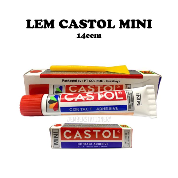 Lem Castol mini ukuran 14ccm ( 1 biji ) | Lazada Indonesia