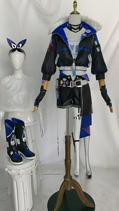 【COSER 77】Honkai: Star Rail cos ซิลเวอร์วูล์ฟ cos แต่งตัวไบนารีอะนิเมะ ...