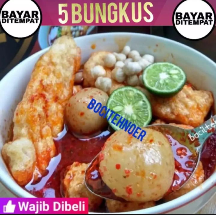 BOCI BASO ACI 4 BUNGKUS ASLI GARUT GURIH LEZAT PEDAS NIKMAT | Lazada ...