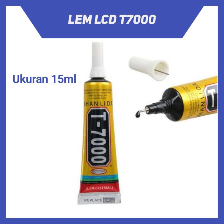 LEM LCD T7000 WARNA HITAM 15 MILI | Lazada Indonesia
