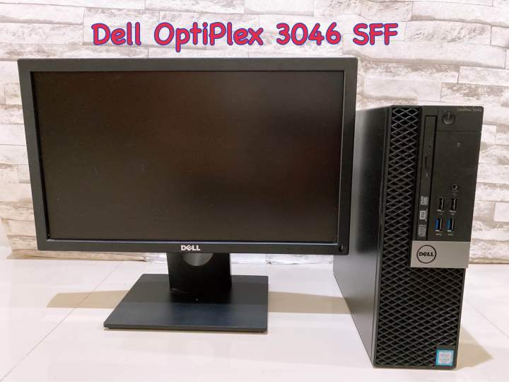 Dell PC Optiplex 3046 SFF i3 gen 6 แรม 8 GB ฮาร์ดดิสก์ 500 GB (License ...