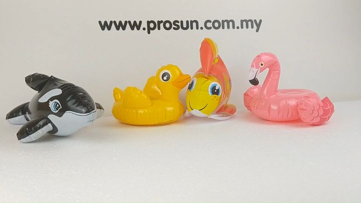 Prosun Intex Red Dinosaur Puff n Play Inflatable Float Floaties Swim ...