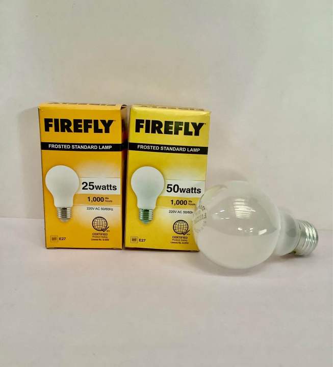 firefly frosted standard lamp 25w 50w 100w | Lazada PH