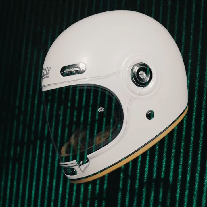 【IN-STOCK】GILLE 853 ATAVISFIT PLAIN Classic Helmet For Motorcycle ...