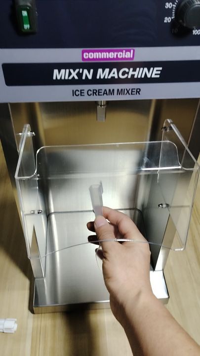 Ice Cream Whirlwind Blender Austrian Cyclone Blizzard Machine Mute Ice ...