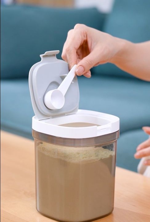 TAILI Air Tight Milk Powder Container with Scoop&Scraper-UV CIRCLE ...