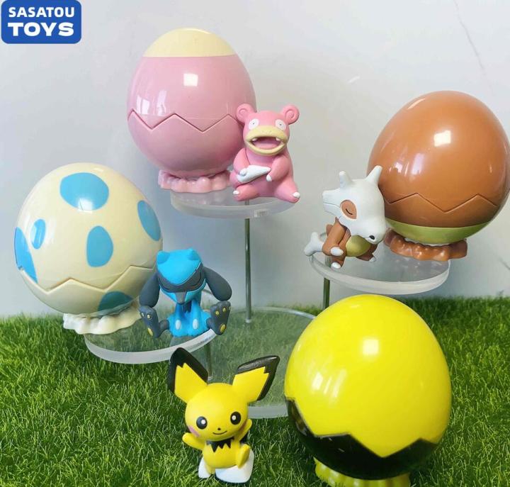 Pokemon figures pokemon Gacha Riolu Pichu Slowpoke Cubone C101 | Lazada ...