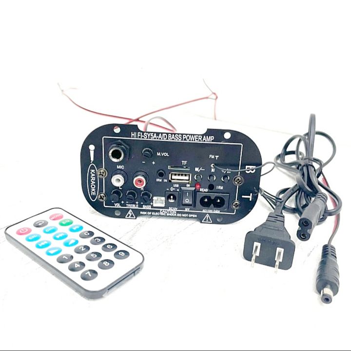 Power Amplifier Hi-Fi Bass Ac of Dc Bluetooth | Lazada Indonesia