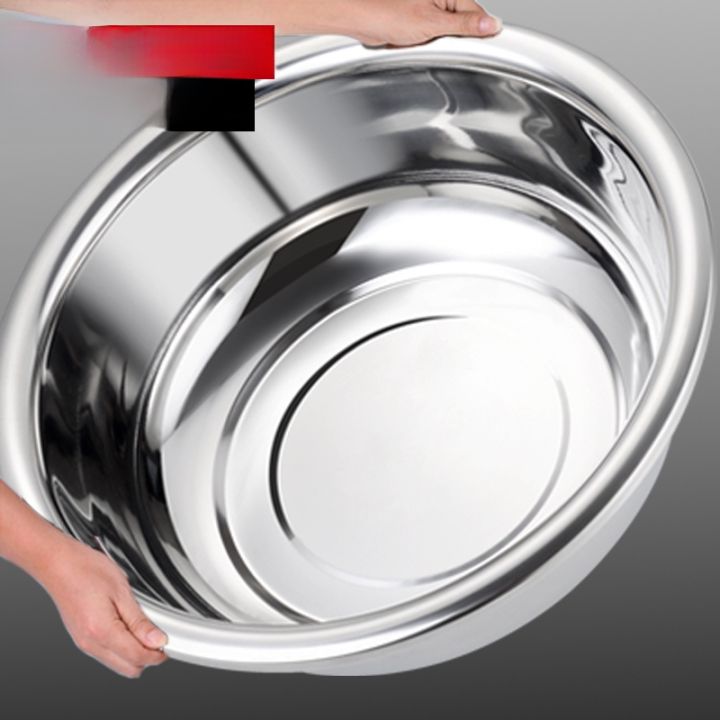 Stainless Steel Deepened Thickened Basin Commercial Home Use Vegetable ...