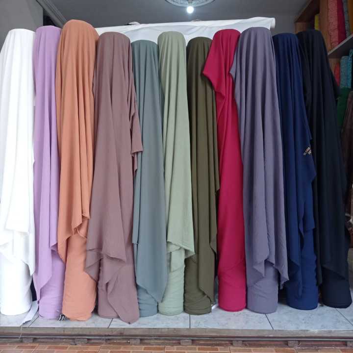 Kain Crinkle Airflow Premium - Harga setengah meter | Lazada Indonesia