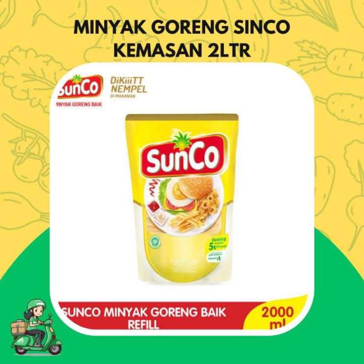 PROMO MINYAK GORENG SUNCO REFILL 2 LITER | Lazada Indonesia