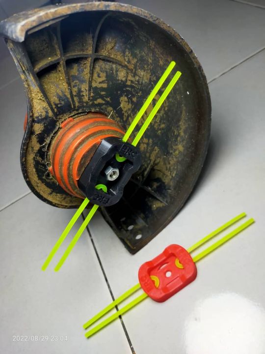 Grass cutter trimmer holder, / extension / adapter untuk mesin potomg ...