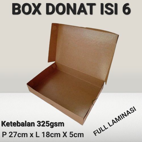 Dus Donat|Box Donat|Isi 50&20pcs|Dus Ukuran 27cmx18cmx5cm|Dus ukuran ...