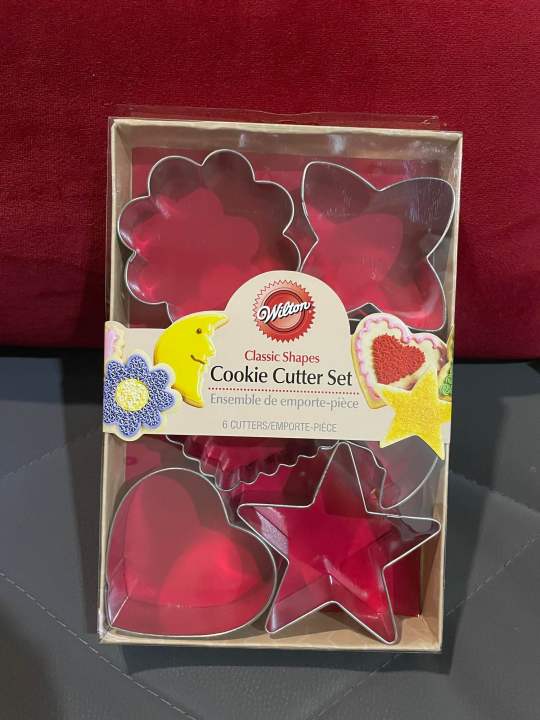 Wilson Classic Shapes Cookie Cutter Set (6 cutters) | Lazada