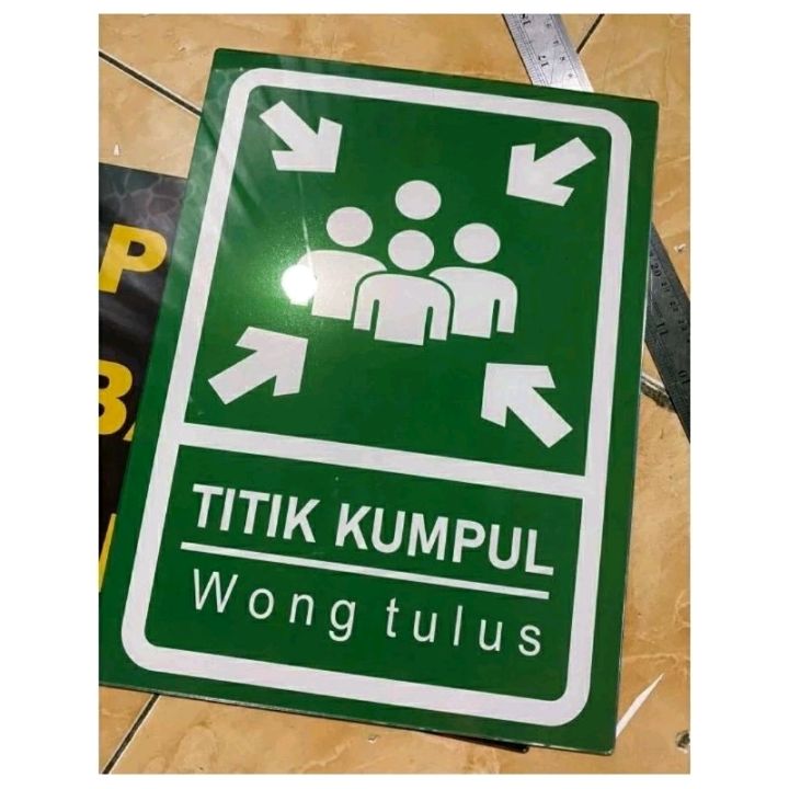 Akrilik Titik Kumpul Wong Tulus/Wong Edan/Wong Mumet Viral | Lazada Indonesia