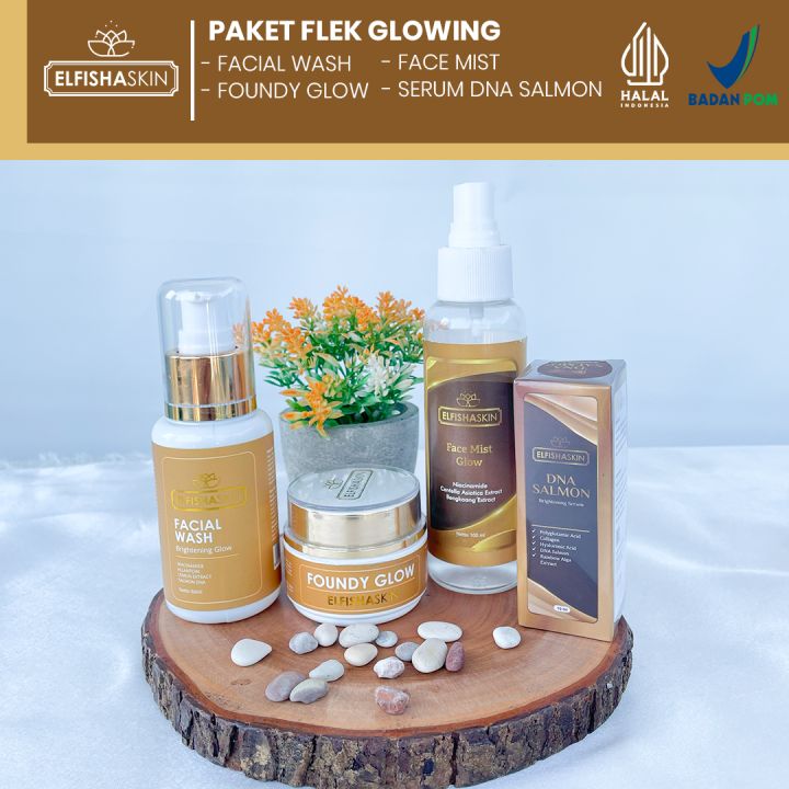 paket glowing elfish skin original isi 4 | Lazada Indonesia